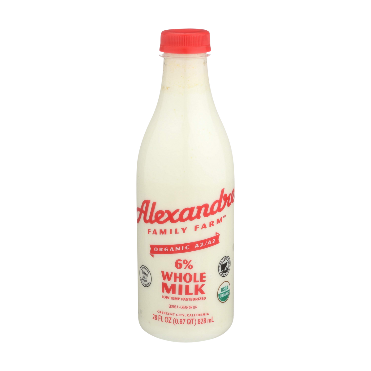 Alexandre Organic 6% Whole Milk A2/A2 28oz at Wine and Eggs – Wine + Eggs