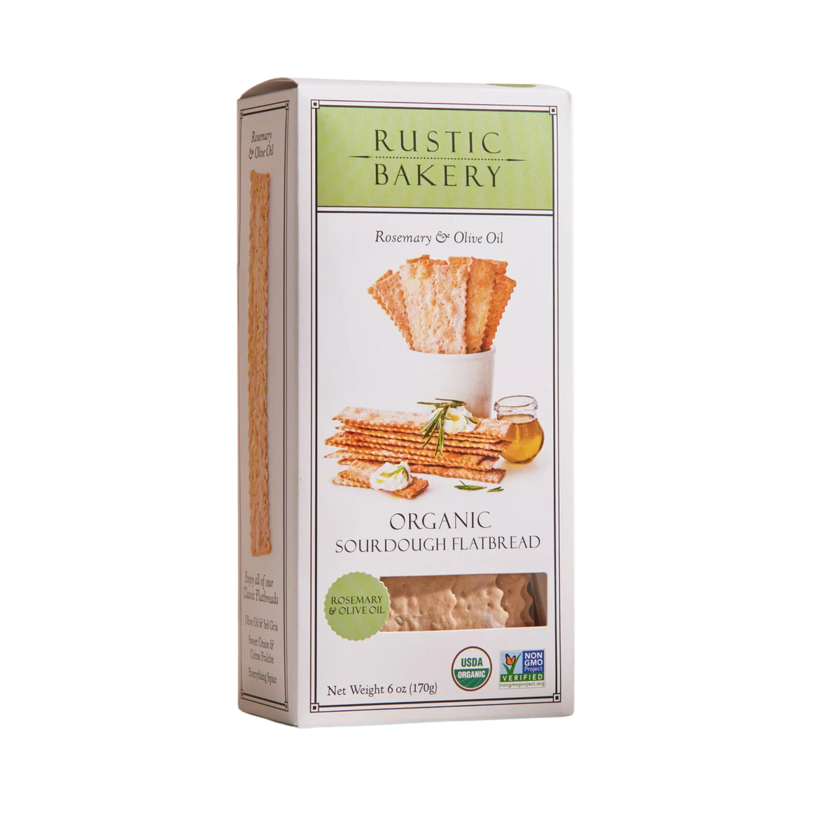 Rustic Bakery Rosemary Flatbread Crackers at Wine and Eggs – Wine + Eggs