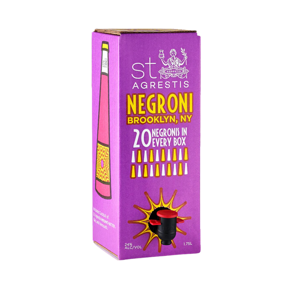 St. Agrestis Negroni Fountain 20 Serving Box at Wine and Eggs – Wine + Eggs